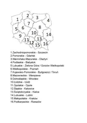 Nowy podział administracyjny Polski 2024 — jak wygląda mapa województw ...