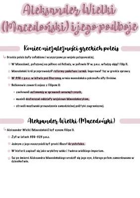 Aleksander Wielki i jego podboje - ciekawostki, bitwy i mapa (Historia ...