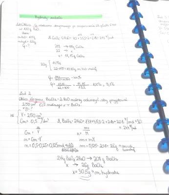 Proste wyjaśnienie: Stechiometria dla klasy 7: Notatki i zadania z rozwiązaniami PDF (Chemia ...