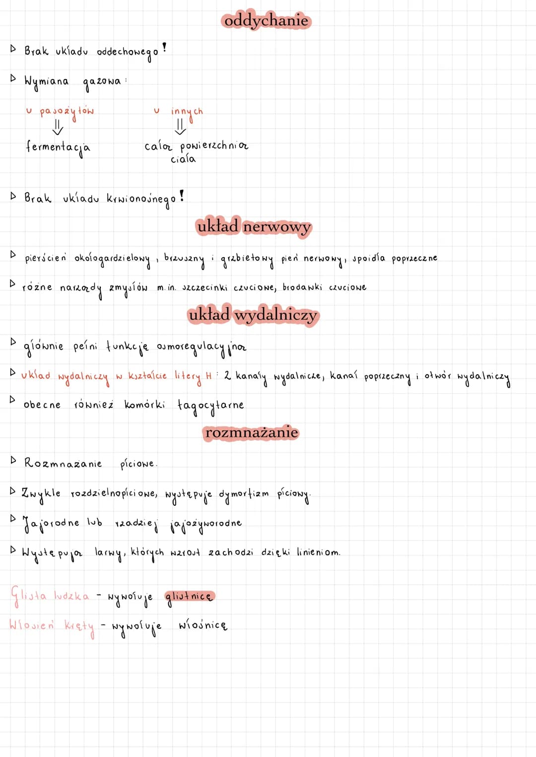 Nicienie - Budowa, Rozmnażanie i Gdzie Żyją (Biologia) - Knowunity