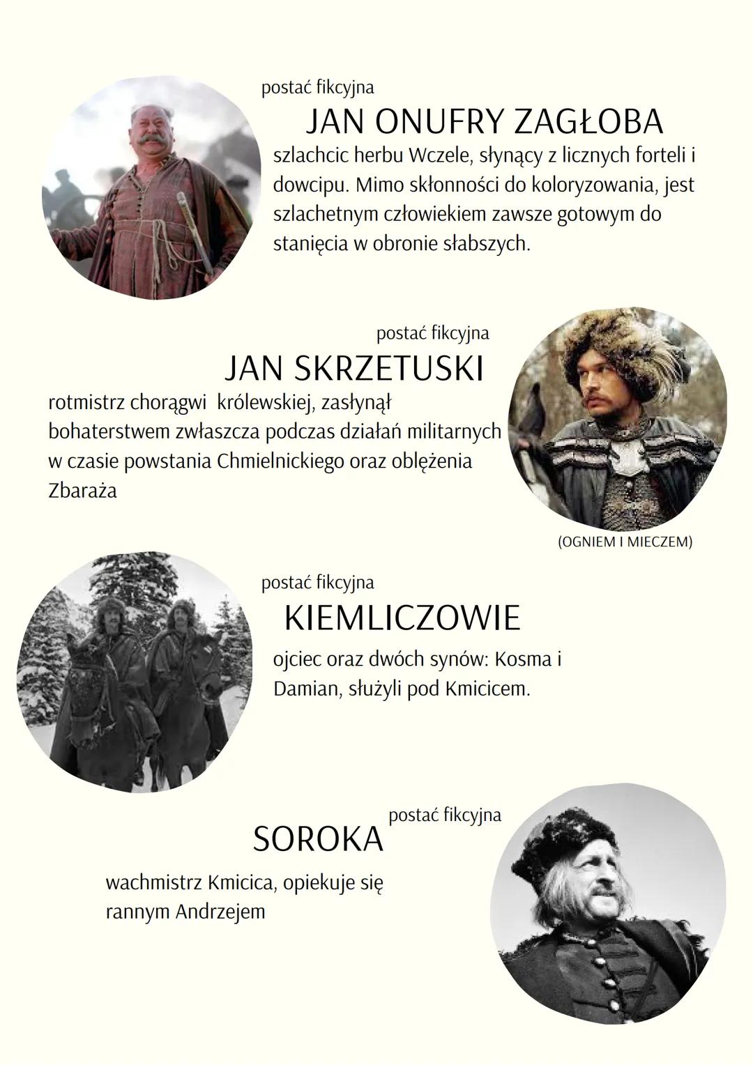 Potop - opracowanie pdf, streszczenie, bohaterowie, plan wydarzeń ...