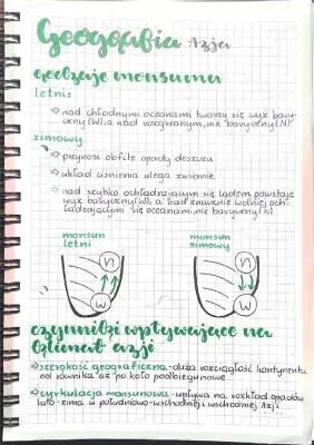 Wulkanizm i trzęsienia ziemi w Azji - notatka klasa 8 (Geografia ...