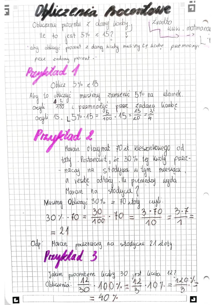 Proste wyjaśnienie: Jak obliczyć procent z liczby na kalkulatorze i ...