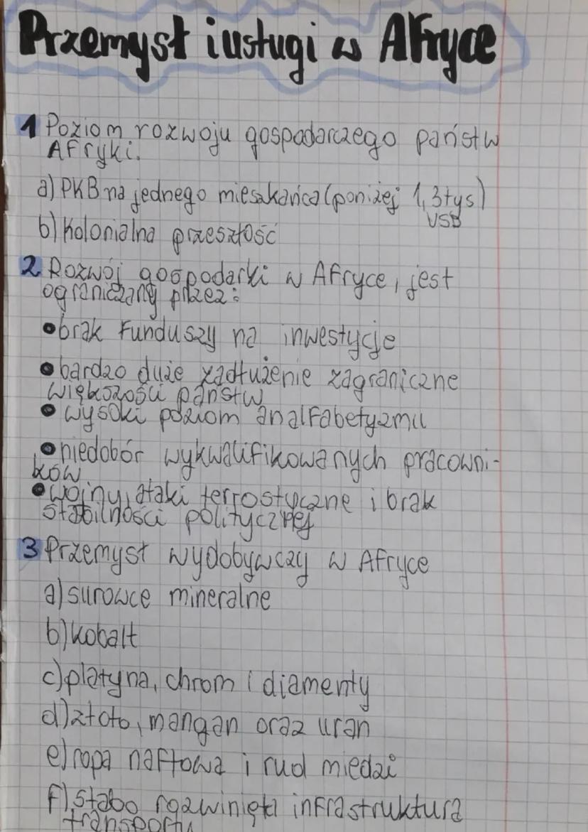 Proste wyjaśnienie: Afryka: Państwa, Stolice, Przemysł i Surowce ...