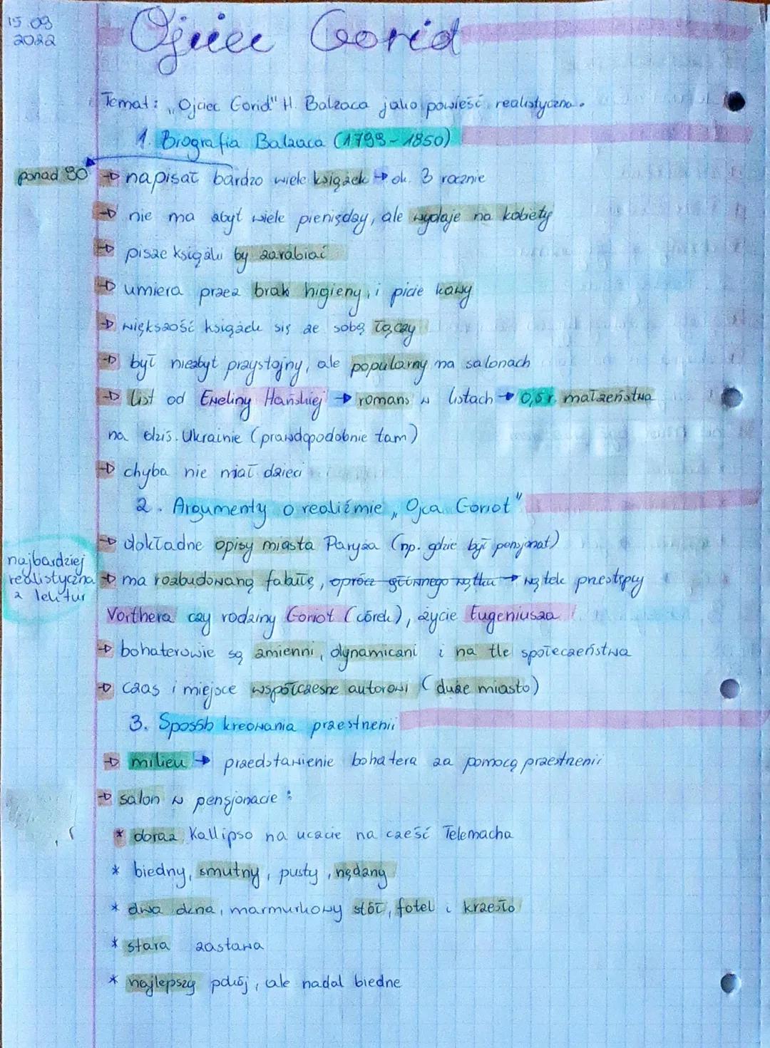 Proste wyjaśnienie: Ojciec Goriot - Streszczenie i Bohaterowie dla ...