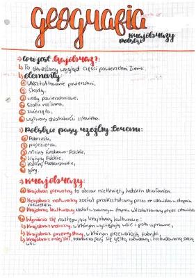 Krajobraz Miejsko-Przemysłowy Wyżyny Śląskiej Klasa 5 Test, Notatka i ...