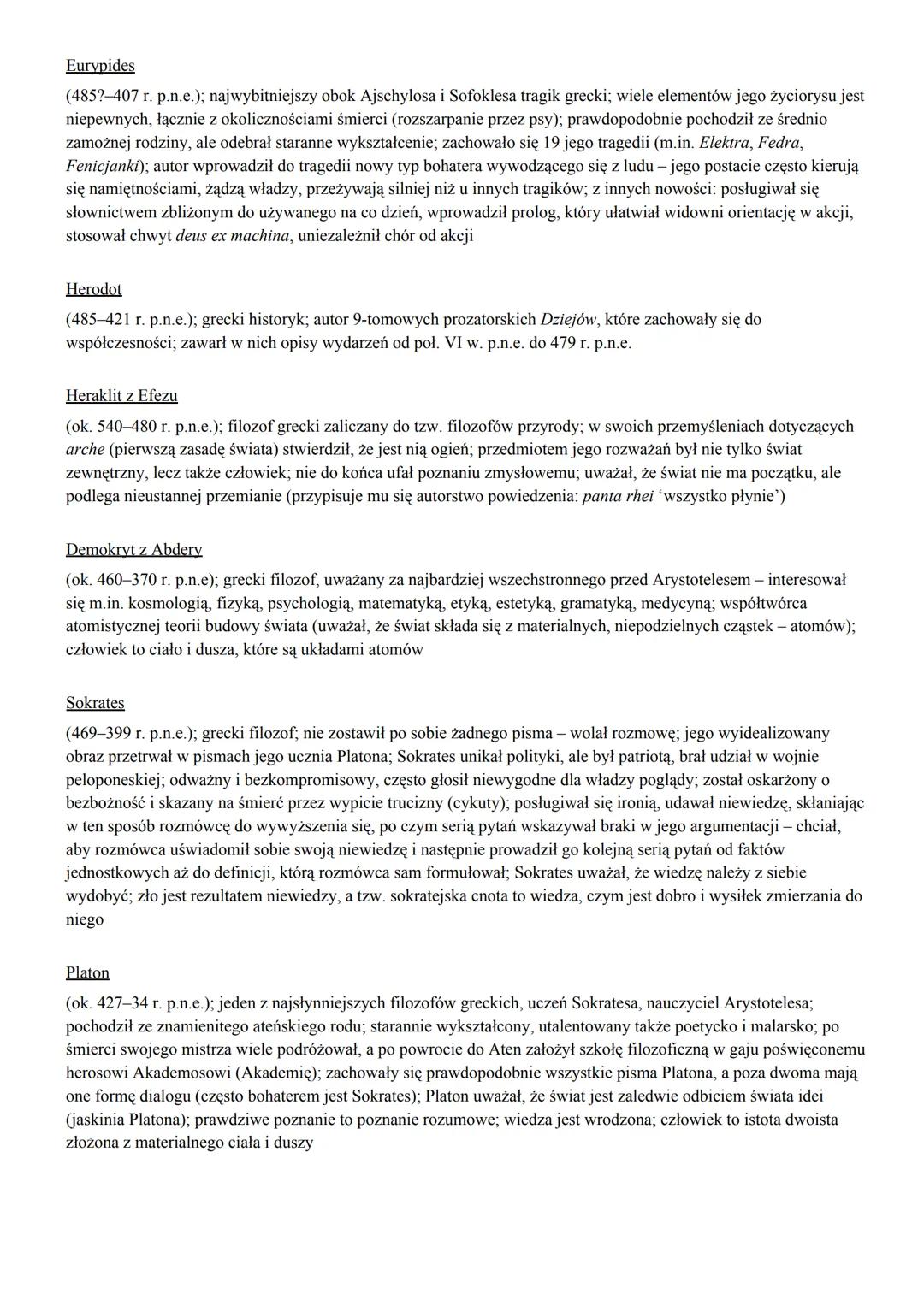 Antyk - Opracowanie i Najważniejsze Informacje (Język polski) - Knowunity