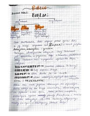 Biblia matura notatki i powtórka PDF 2025 - Antyk i Biblię w literaturze (Język polski) jako PDF ...