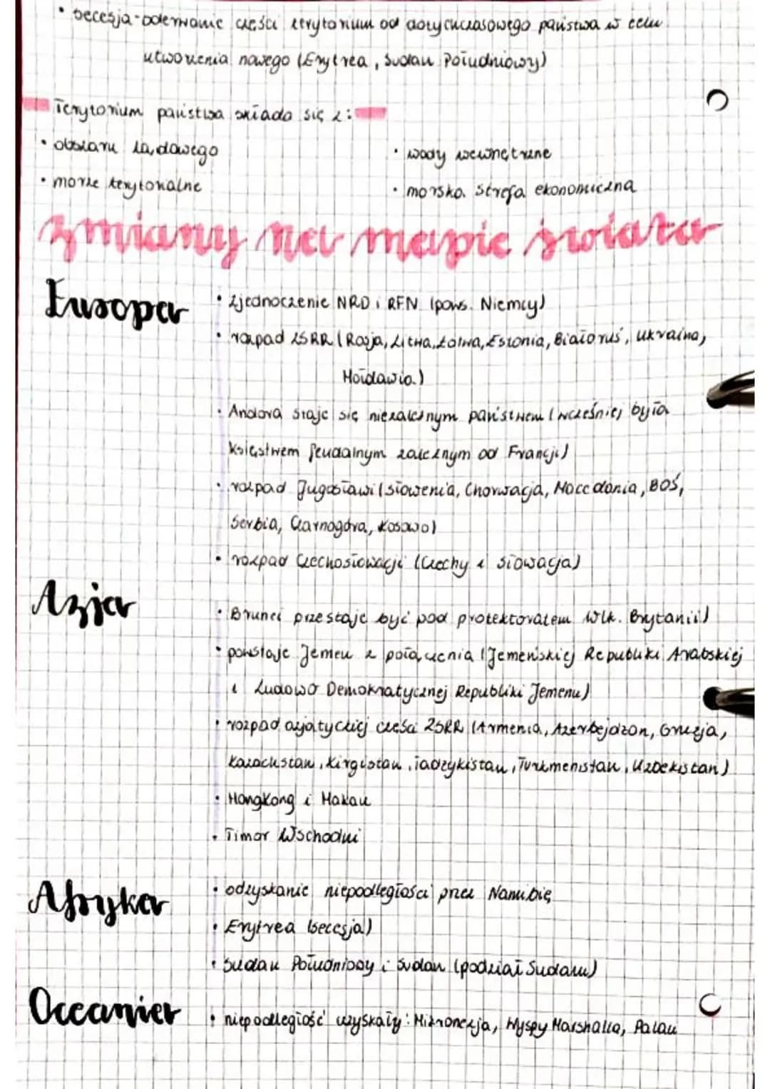 Notatki z geografii do matury - Darmowe materiały PDF (Geografia ...