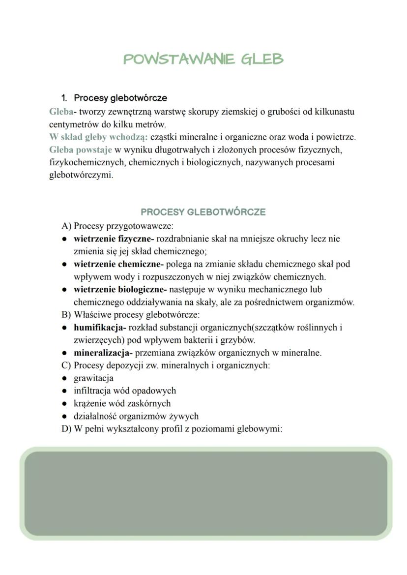 Proste wyjaśnienie: Procesy glebotwórcze i poziomy glebowe - jak ...